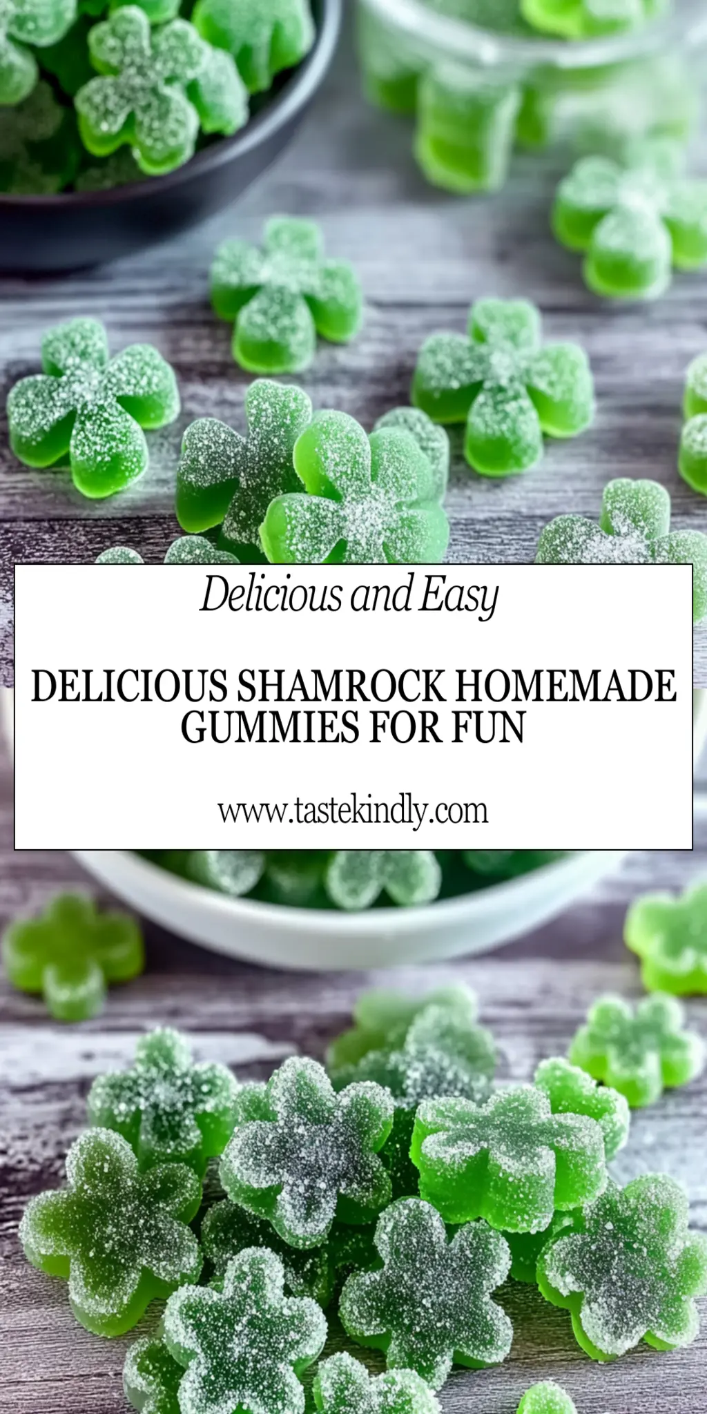 Delicious Shamrock Homemade Gummies Recipe for a Festive Treat